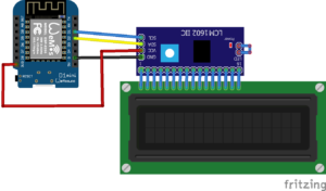 Wemos Mini and I2C LCD example - esp8266 learning